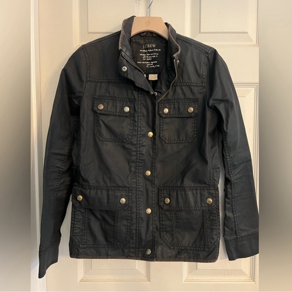 J. Crew | Jackets & Coats | J Crew Relaxed Boyfriend Field Jacket ...
